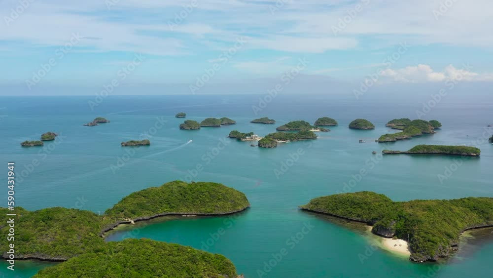 A group of small Islands with beaches and lagoons located in the ...