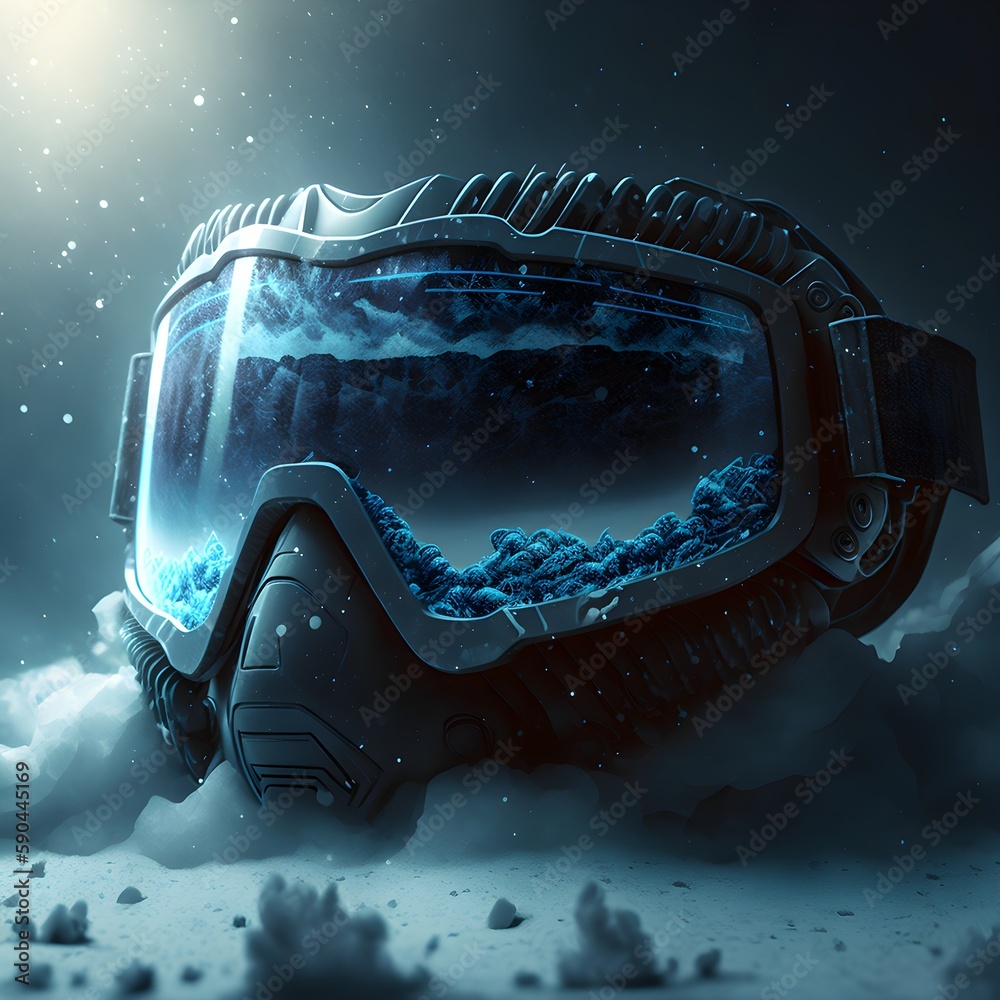 snowboarding ghost cyberpunk sunglasses volumetric lighting brutalism ...