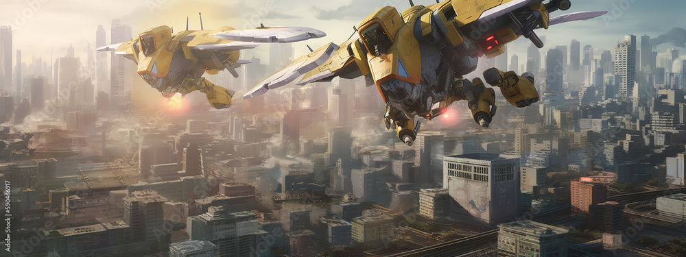 robot, transformer, manga, helicopter, military, aircraft, war, fly ...