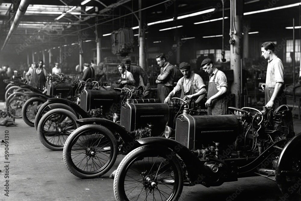 Model T Assembly Line