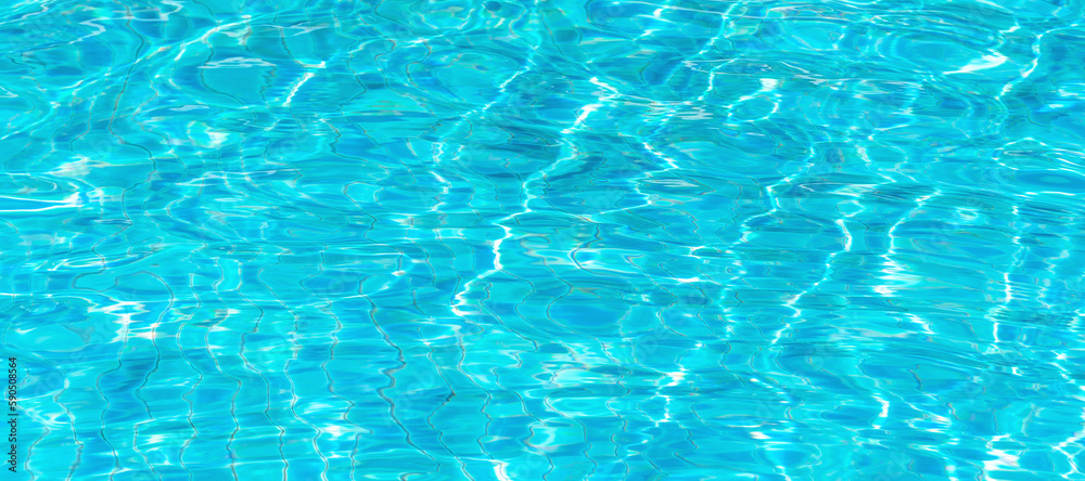 Water swimming pool background with texture surface pattern of blue ...