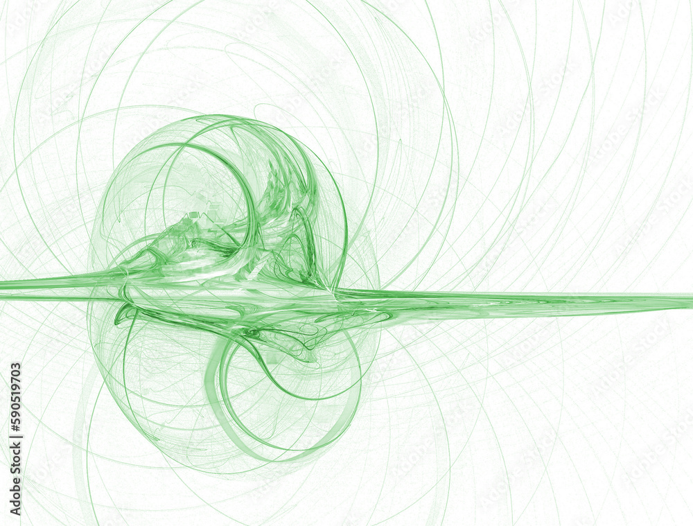 abstract green lines background design Stock Illustration | Adobe Stock