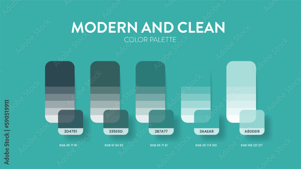 Color Palette In Modern And Clean Colour Theme Collections Color color-palette-in-modern-and-clean-colour-theme-collections-color