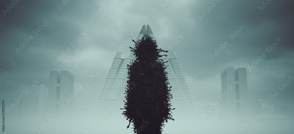 Black Female Demon Creepy Crawling Stretching Arms Hands Fingers ...