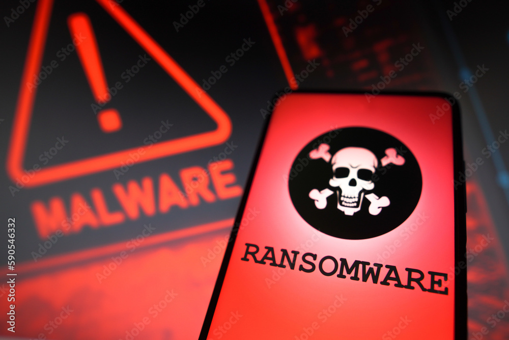 April 8, 2023, Brazil. In this photo illustration, the representation ...