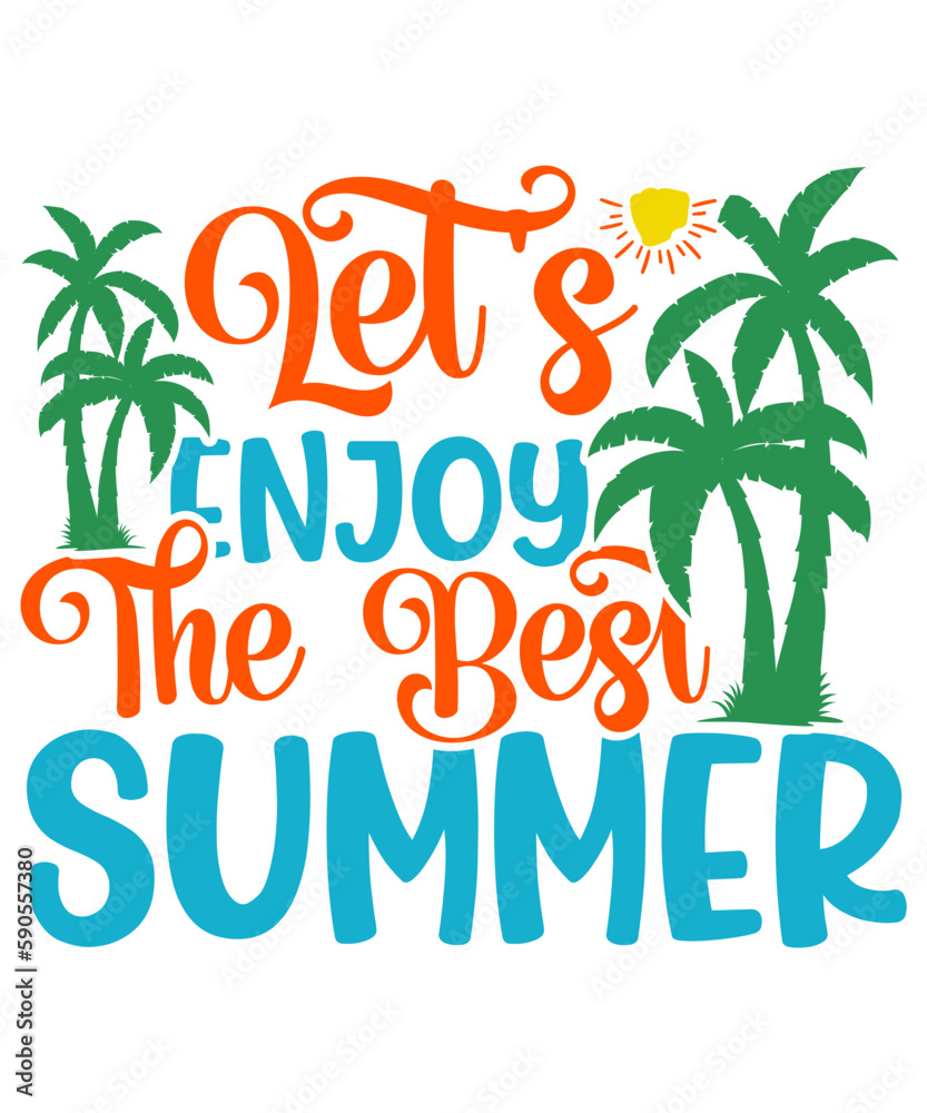 Summer Bundle SVG, Beach Svg, Summertime svg, Funny Beach Quotes Svg ...