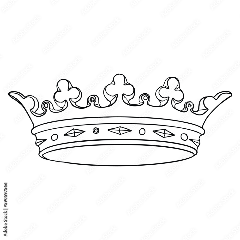 Crown from over the baby Jesus Christ, Son of God. Christian art ...