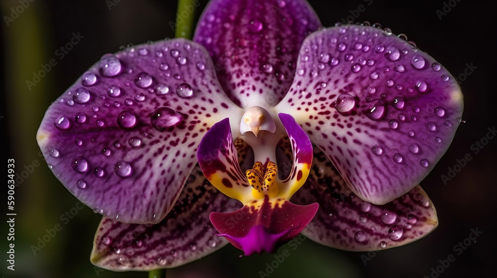 Monkey Face Orchid Generative AI Art". Discover the fascinating beauty ...