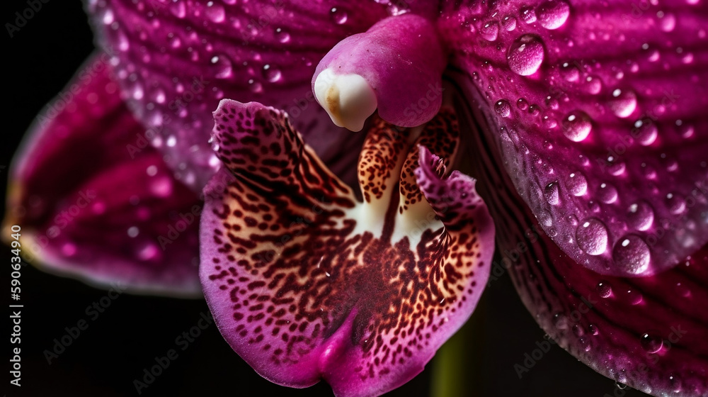 Monkey Face Orchid Generative AI Art". Discover the fascinating beauty ...