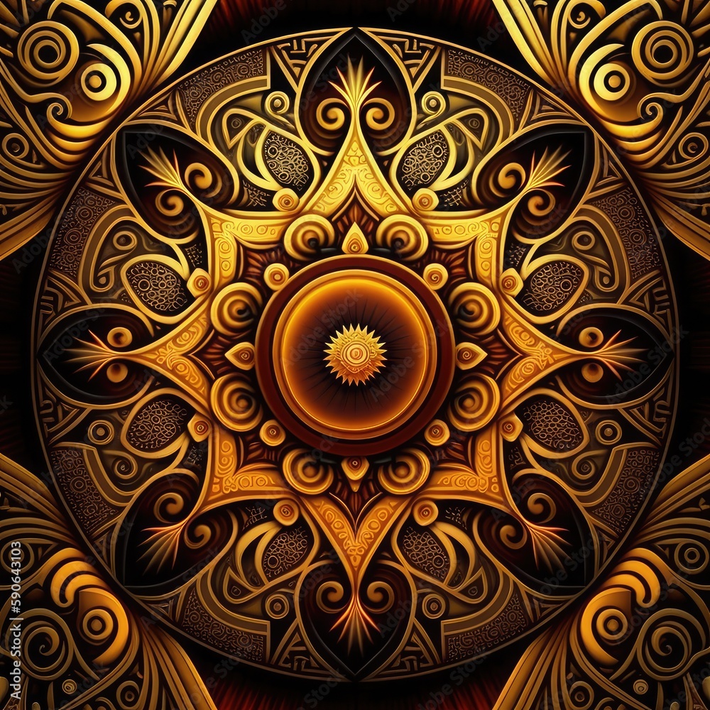 Fictional design generated with Ai machine technology Stock ...