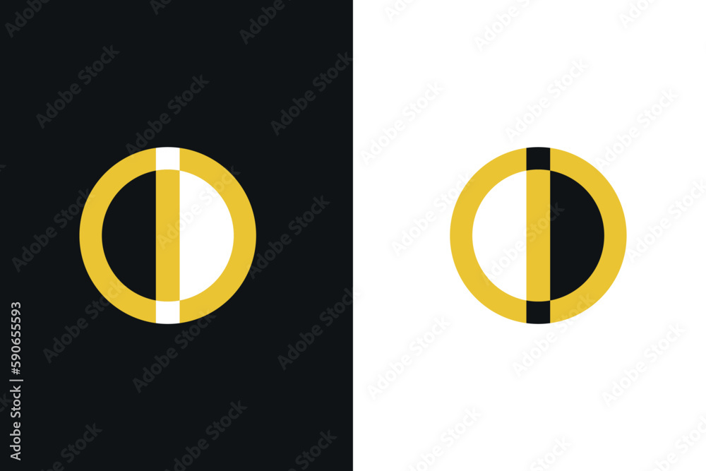 Letter C, O, and D combine unique logo vector illustration. CID letter ...