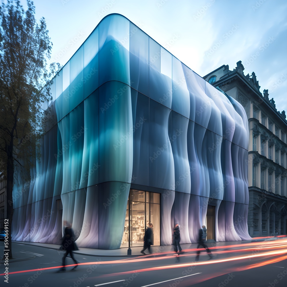 Award winning street photography of flagship store of iris van herepen ...