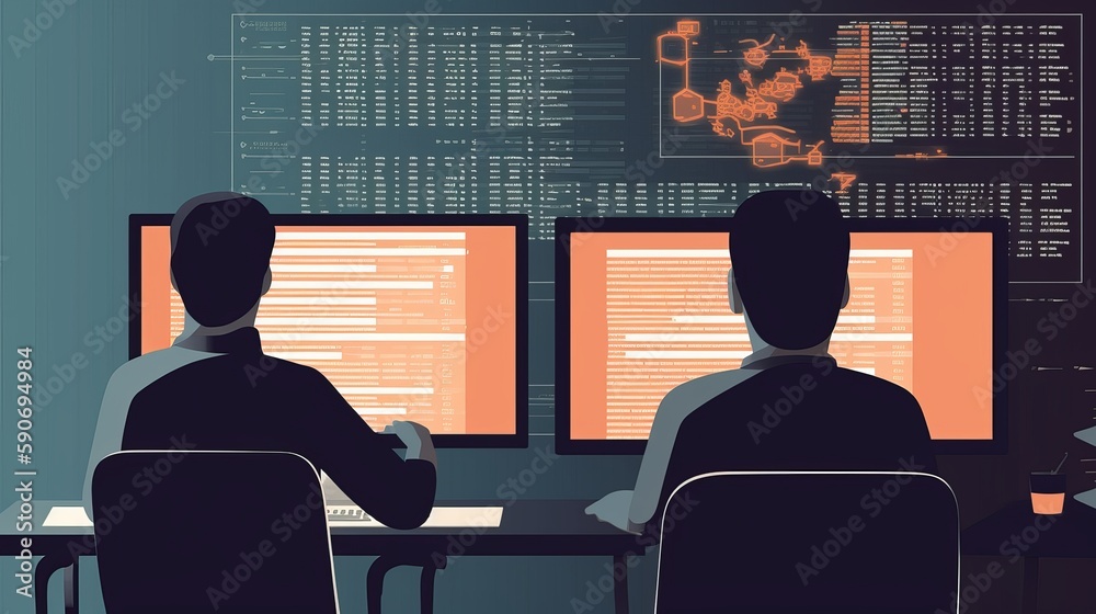Elegant Code Collaboration Data Visualization Immersive Precision And Simple Sophistication