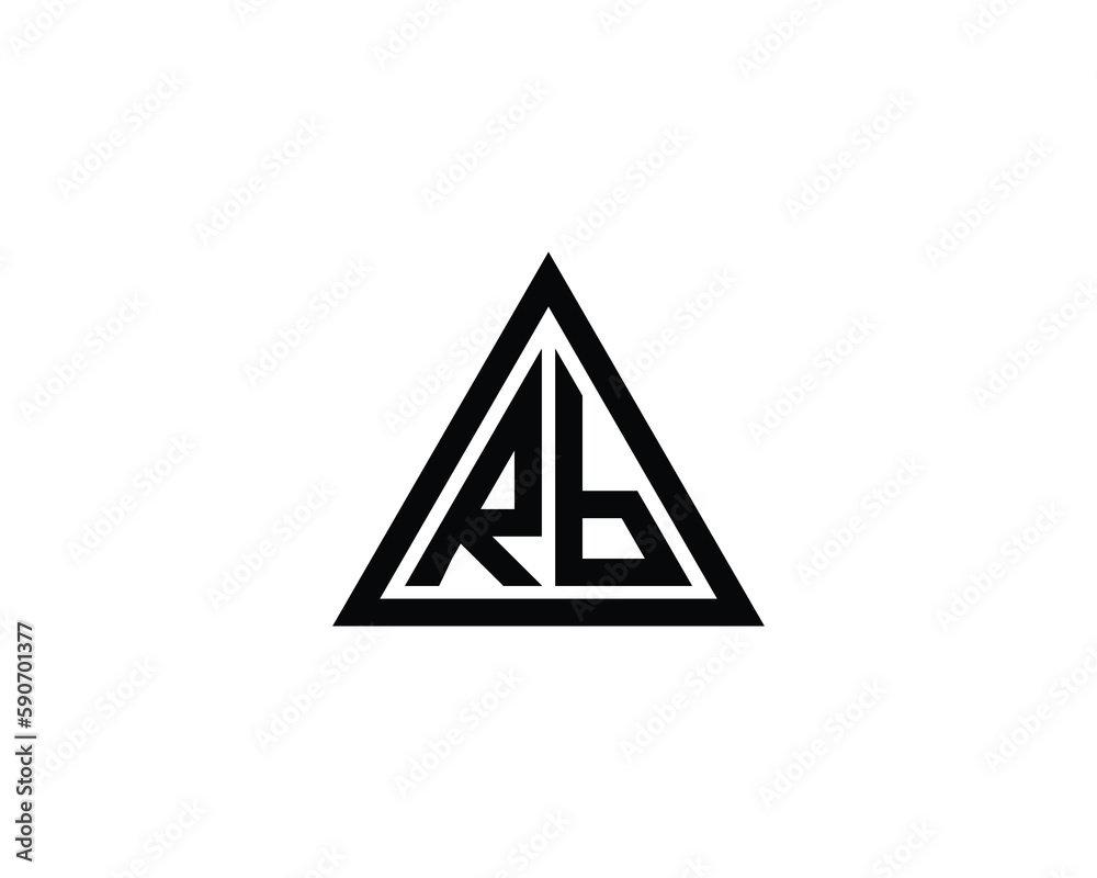 RB Logo design vector template Stock Vector | Adobe Stock