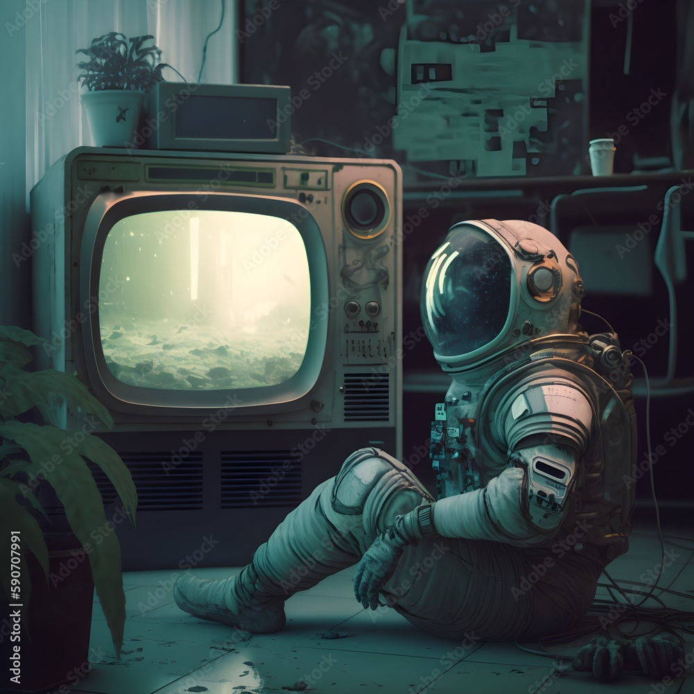 tattered astronaut tattered cosmonaut ROUTINE PC video game 80s SciFi ...