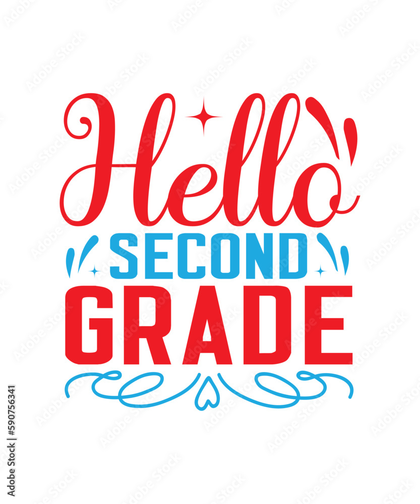 Hello second grade SVG, Rainbow SVG, Boho Rainbow SVG, Baby Rainbow SVG ...