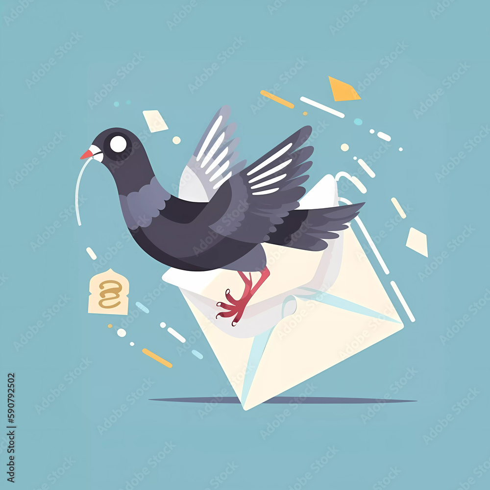 Pigeon Post: How These Birds Helped Shape Communication and Transportation History, created with ...