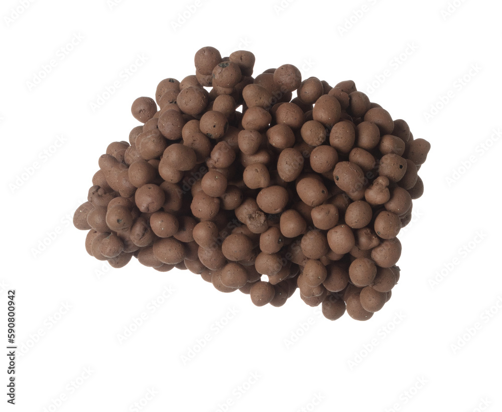 Clay Drainage big size ball pour fall down, explosion in air. Clay ...