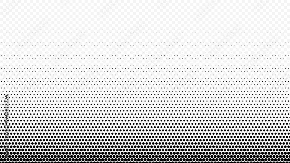 Halftone abstract background vector dot pattern gradient or noise grain ...