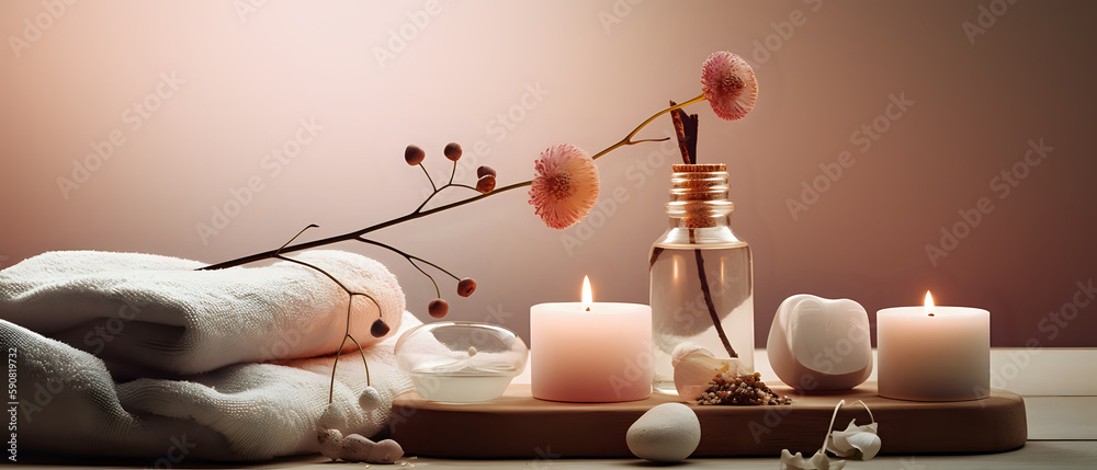 Beautiful Zen Yoga Spa Wellness background - decoration background ...