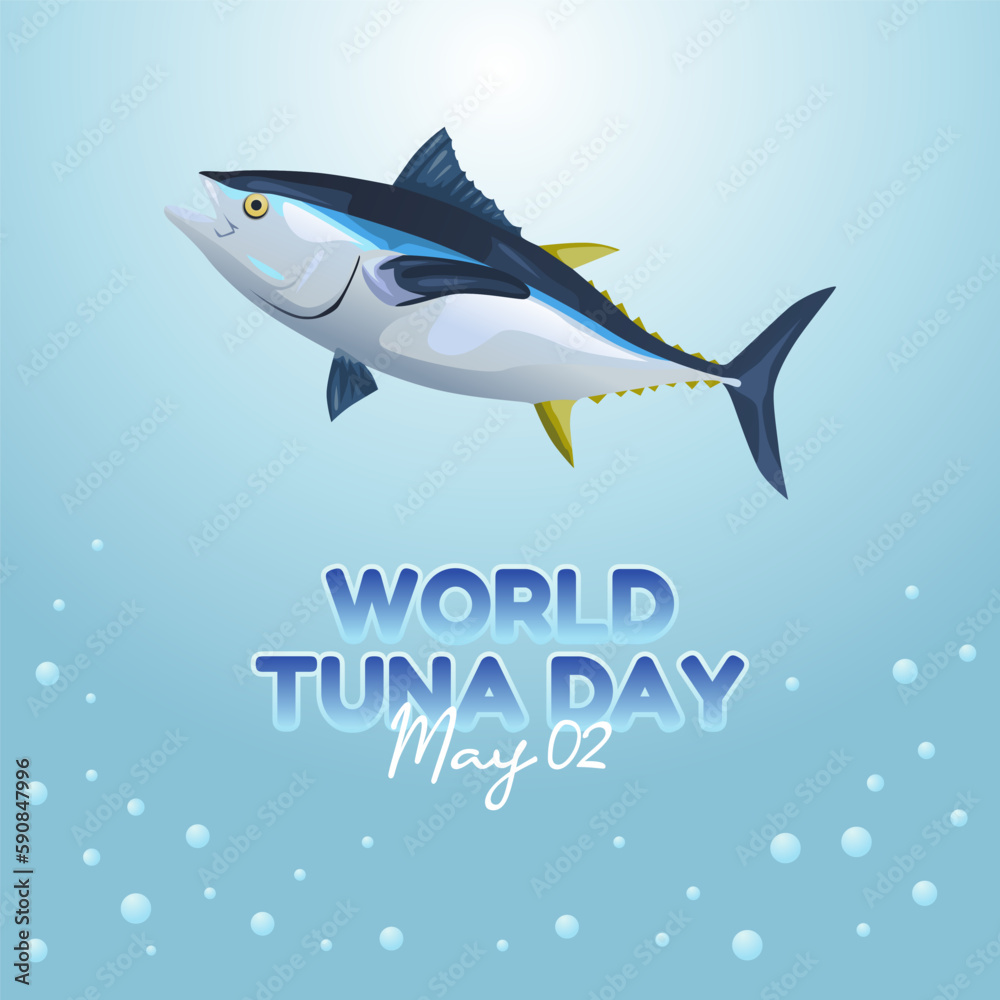vector graphic of world tuna day good for world tuna day celebration ...