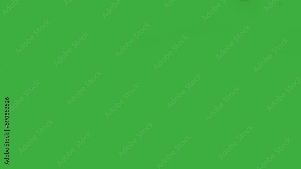 Green screen chroma key animation video real fire element effect on ...