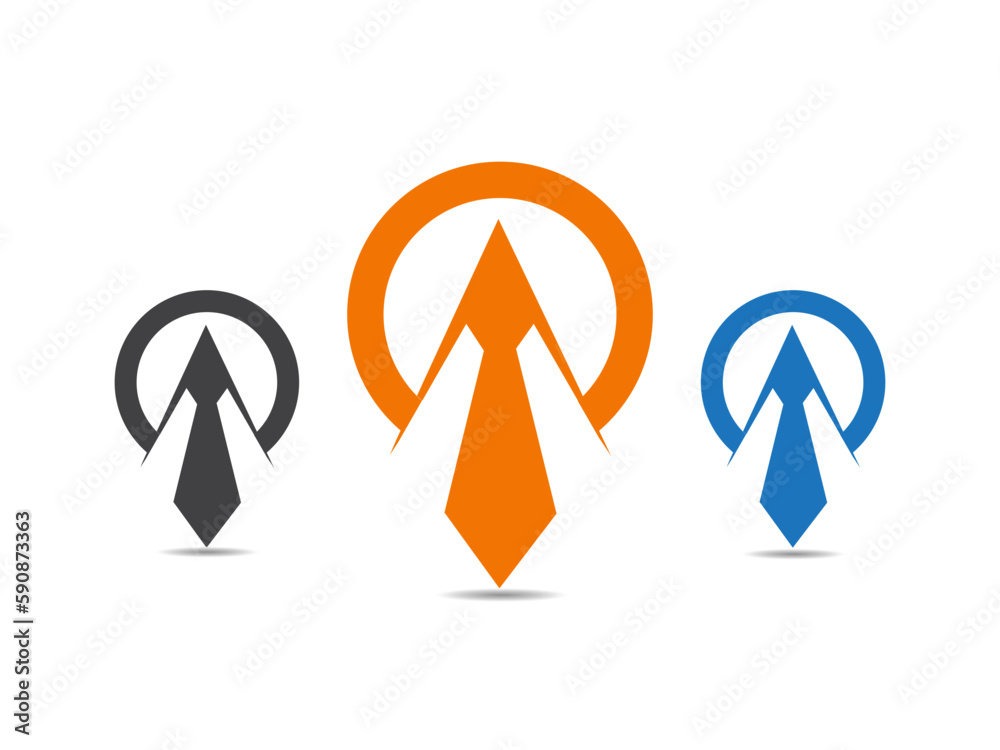 Vetor de Staff logo design. Creative staff vector logo. Community staff ...