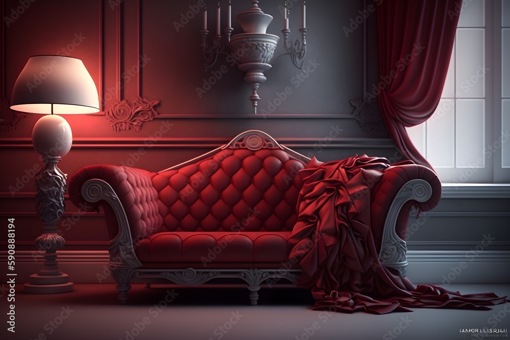 sofa modern interior designred fabrics with metal legwhite egyptian ...