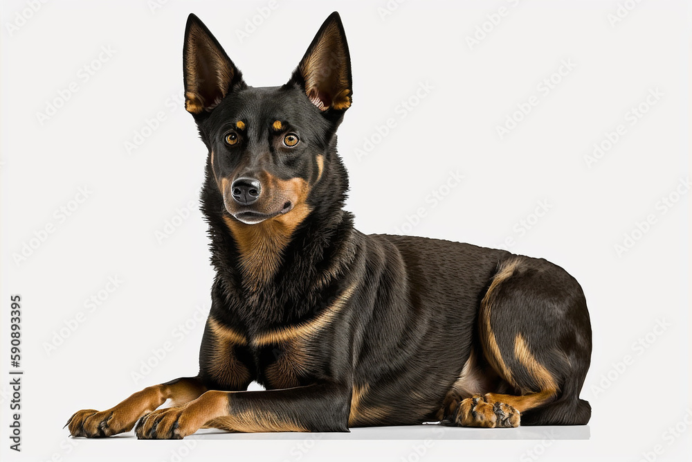 Dynamic Australian Kelpie Dog Image: Showcasing the Agility and ...