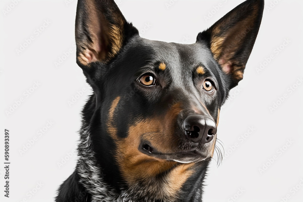 Dynamic Australian Kelpie Dog Image: Showcasing the Agility and ...