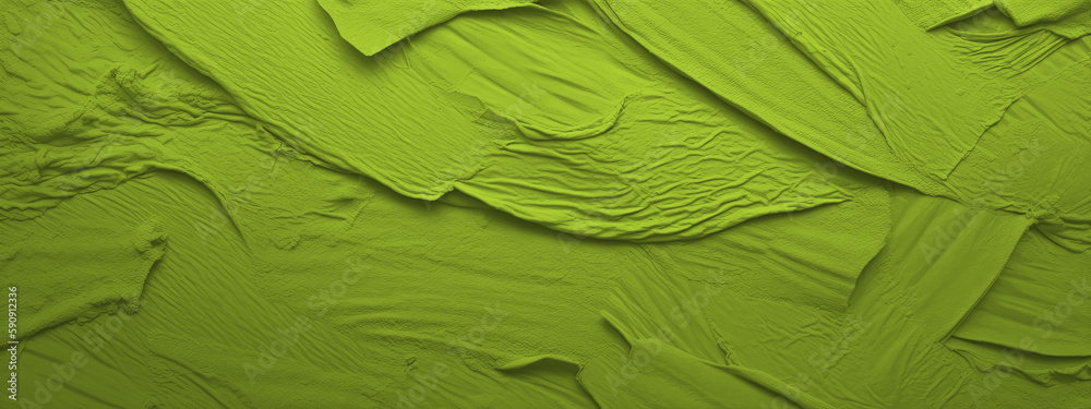 green monochromatic textured background - generative ai art Stock ...