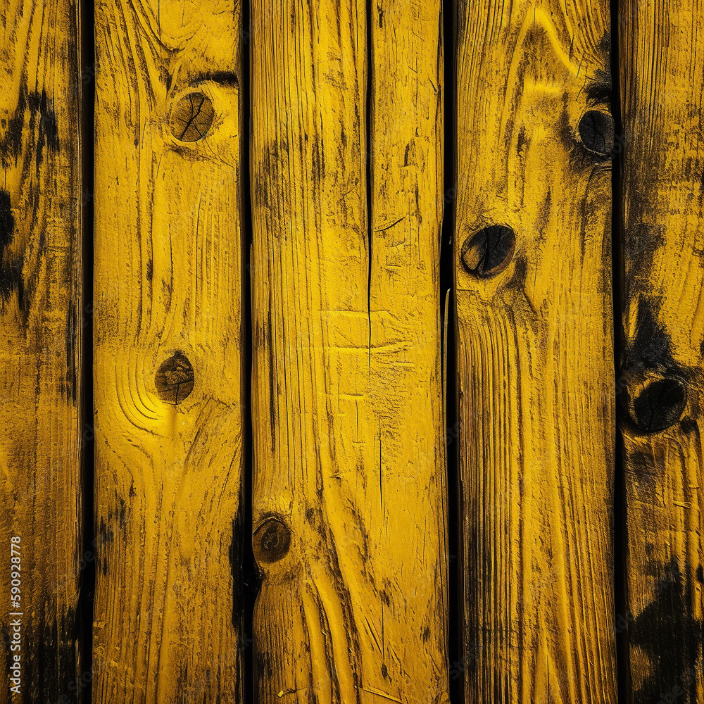 Yellow wooden planks background. Wooden texture. Yellow wood texture ...