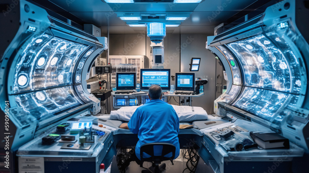 Revolutionizing Healthcare: Futuristic High-Tech Medical Treatment and ...
