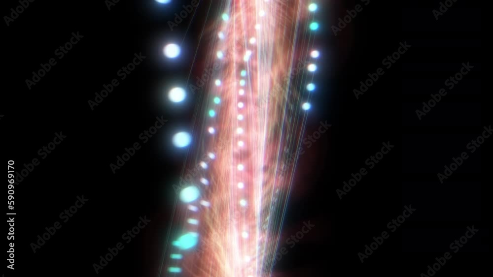 Abstract AI Artificial Intelligence Eye Forming with Fiery Red Retina ...