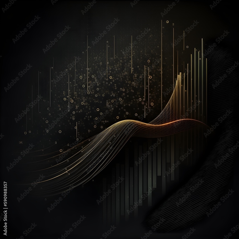 dark background probability theory no numbers graphs lines linear ...