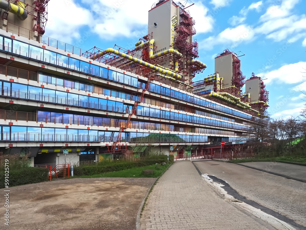 University Hospital building Uniklinik RWTH Aachen in Germany Stock ...