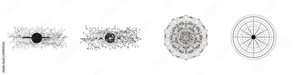 crystal chandelier for the interior isolated on transparent background ...