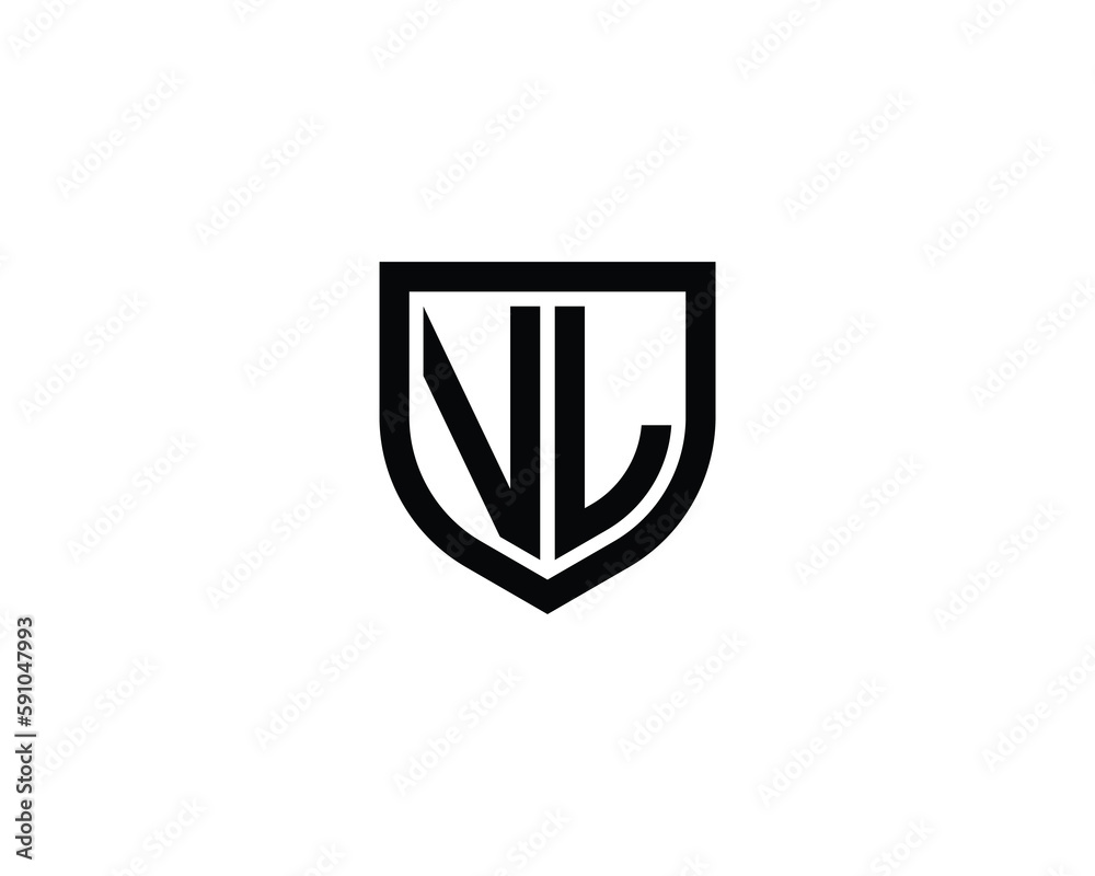 VL Logo design vector template Stock Vector | Adobe Stock