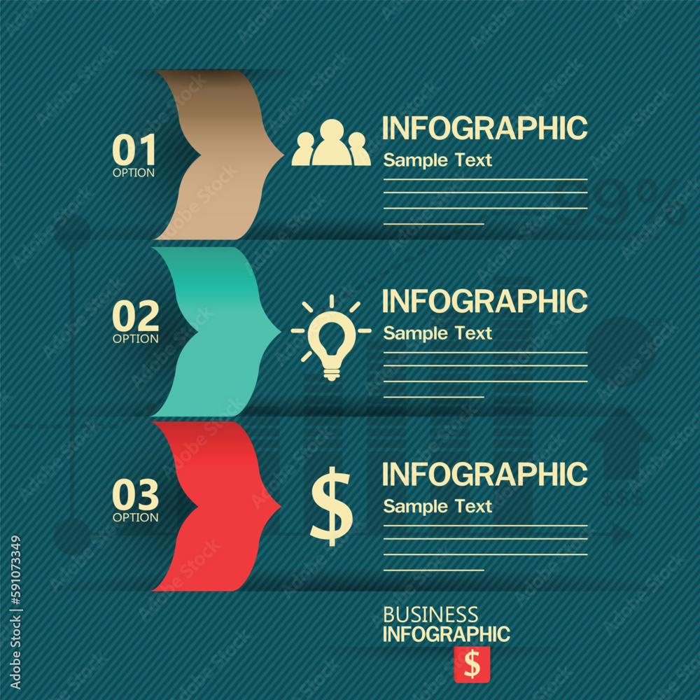 Infographic, Number 4, Circle, Part Of, Chart Stock Vector | Adobe Stock