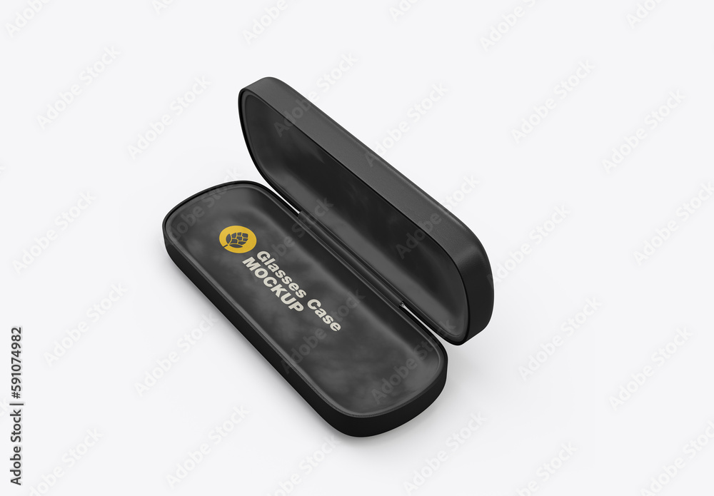 Glasses Case Mockup Stock Template | Adobe Stock