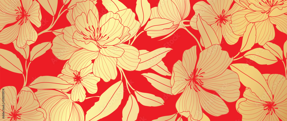 Vector Elegant Floral Pattern