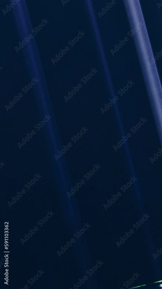 Vidéo Stock Vertical video. Digital light. Screen glitch. Computer ...