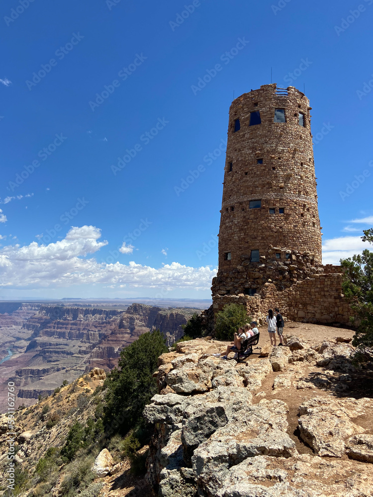 Grand Canyon Village, Arizona, USA, June 24, 2022: Desert View ...