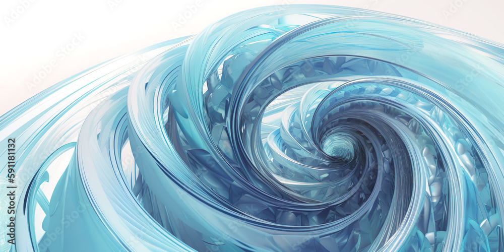 Dynamic effect curves of beam stream stripes.Flowing or network field ...