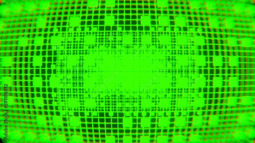 Seamless loop abstract. global digital network. Network connection structure. Digital background ...