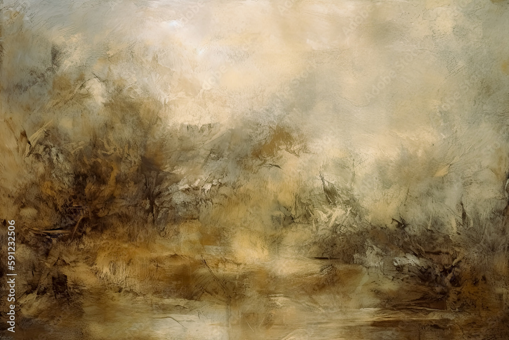 Abstract art, background design, vintage sepia-toned, moody, tonalism ...