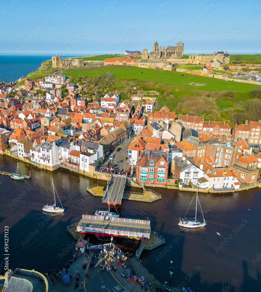 United Kingdom, North Yorkshire, Whitby, 9th April 2023. Whitby Swing ...