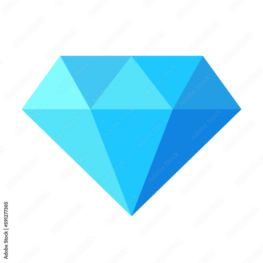 Diamond icon collection. Different diamond shapes. Dimond icon set in ...