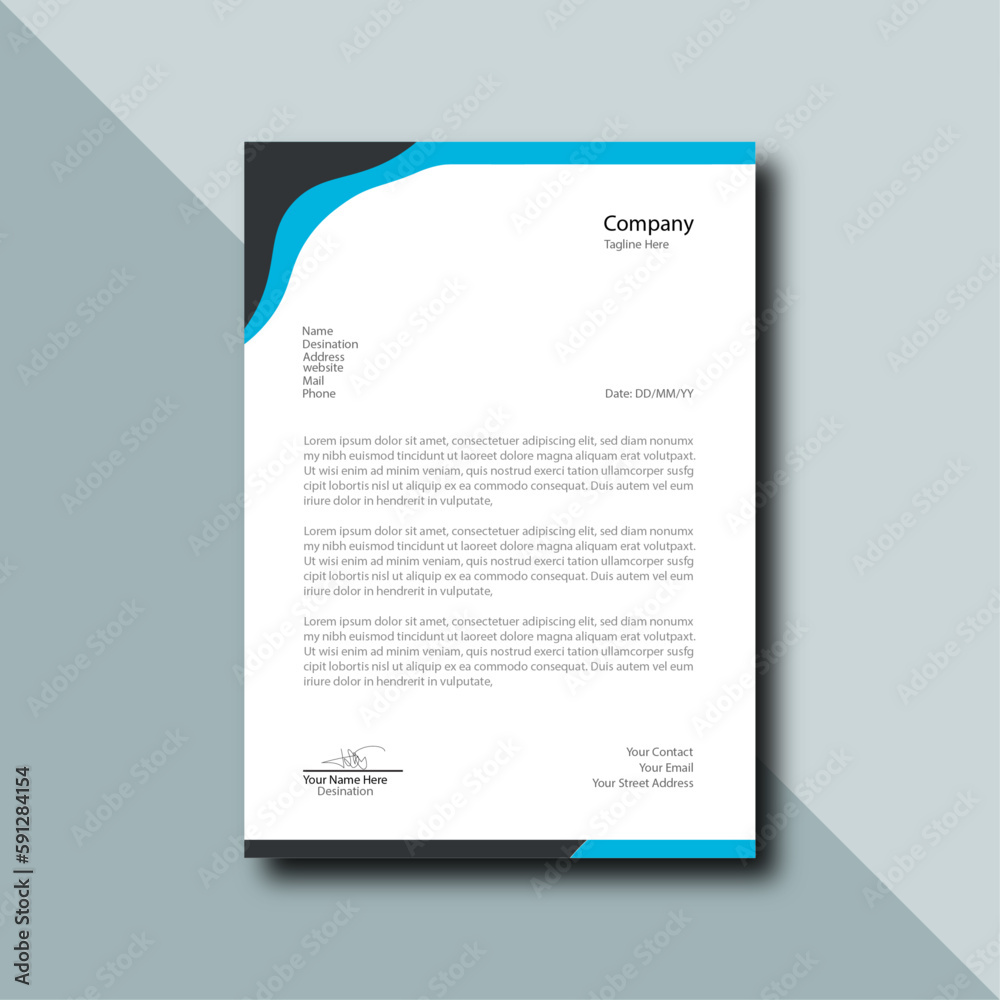 corporate latter head design, Latter Head Design, Business Latter Head ...