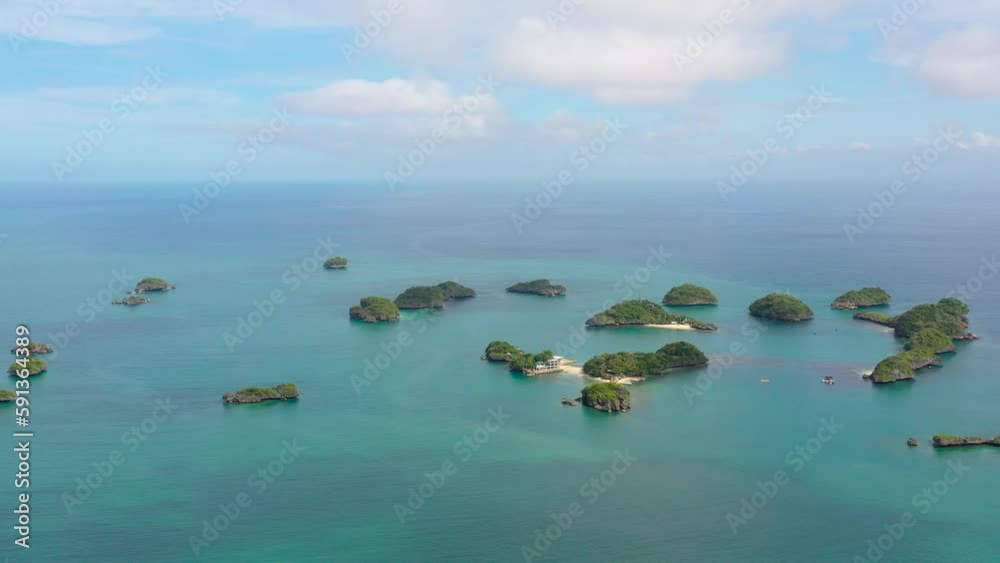 A group of small Islands with beaches and lagoons located in the ...